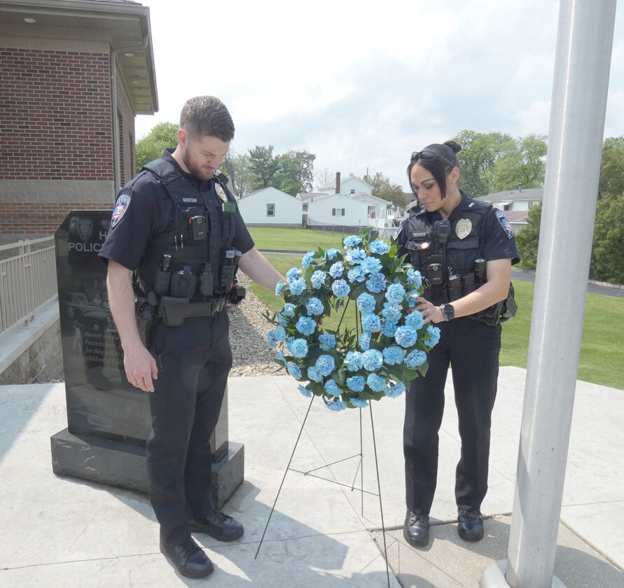 Hubbard police honor sacrifice | News, Sports, Jobs - The Vindicator